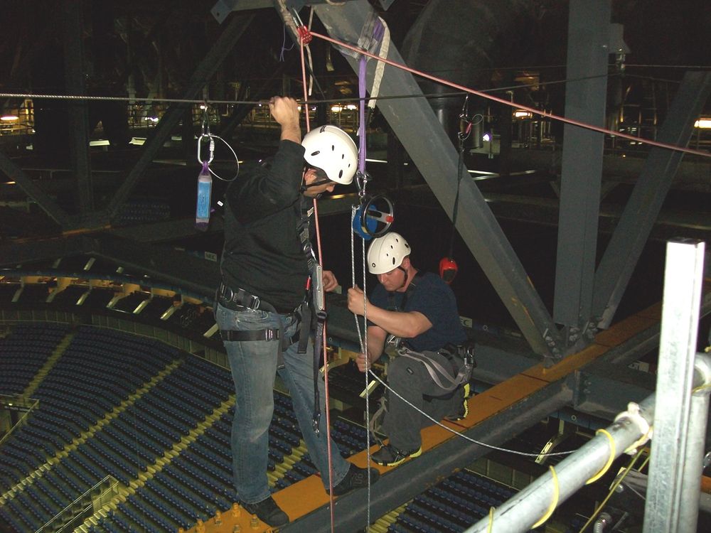 Rigging in the entertainment industry course